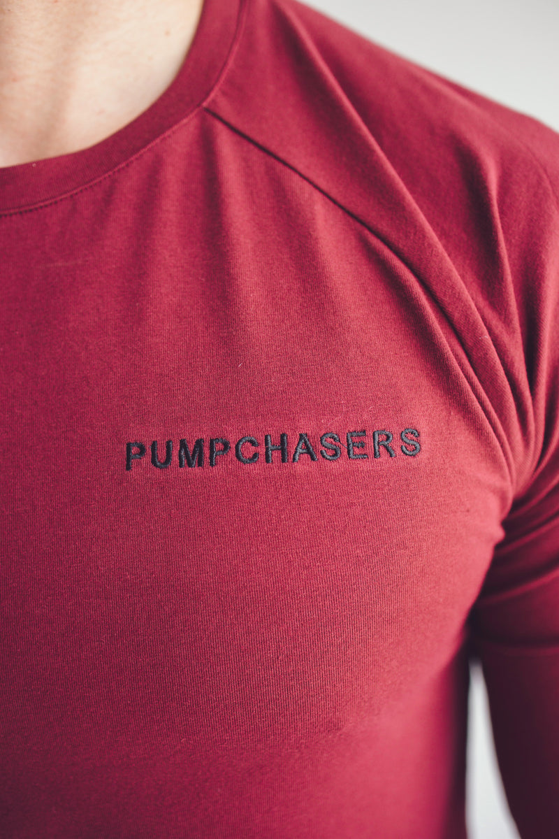 3/4 Sleeve: Maroon – Pump Chasers Clothing
