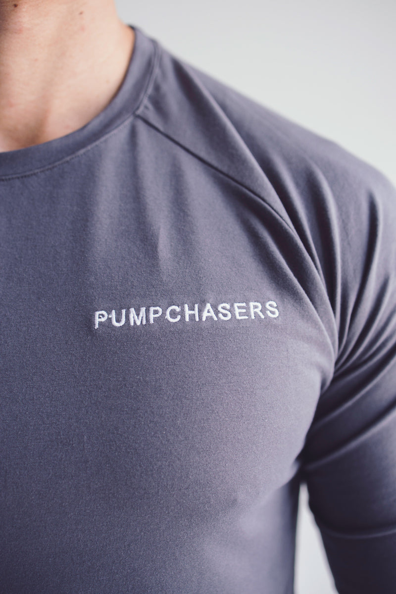 3/4 Sleeve: Grey – Pump Chasers Clothing